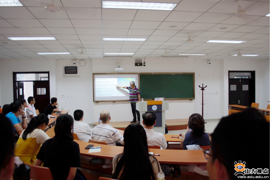 奥克兰理工大学Reinhard Klette教授访问信息学院并作学术报告-山东大学新闻网